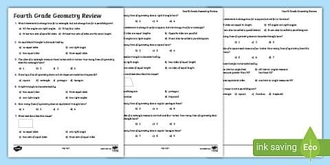Fourth Grade Measurement and Data Review