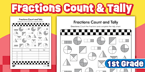 First Grade Fractions Donut Craft