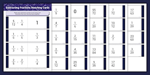 Decimals to Fractions Maze