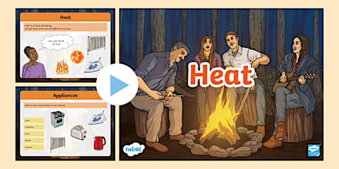 Heat Sources Natural and Artificial Worksheet - AC9S3U04