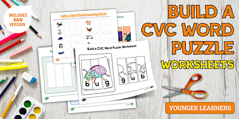CCVC Word Unjumble Cards