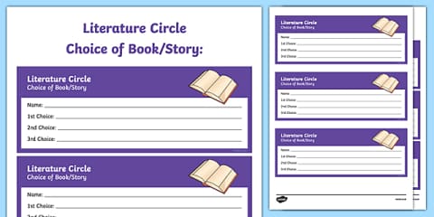 Literature Circle Pack