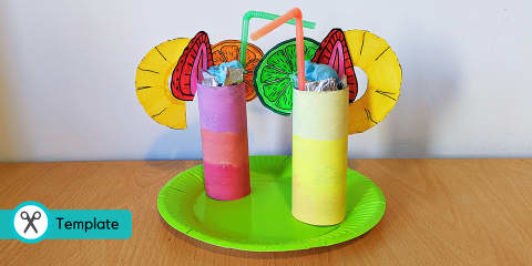 3D Origami Ice Cream | Summer Crafts
