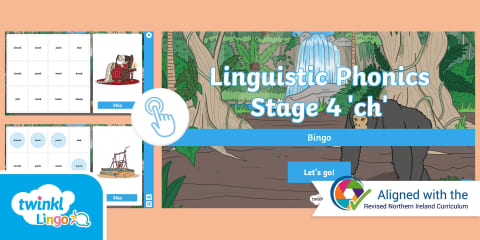 Grade 2 Phonics: -tch Interactive Go! Game