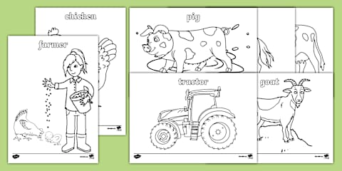My First Farm Colouring Pack