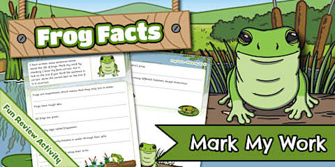 Frog Cutting Skills Activity