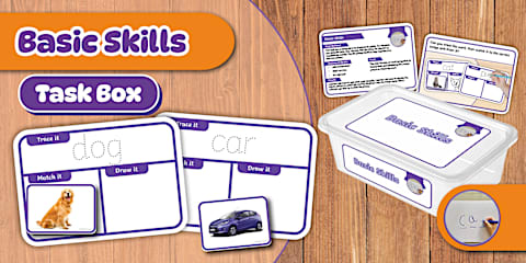 Task Box Labels