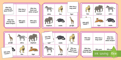 Wild Animal Drawing Prompts