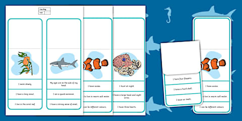 Australian Water Animals Scavenger Hunt Riddles