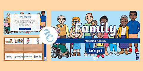My Family Themed Picture Slider Puzzle