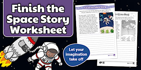 Foundation Phase Home Language - Finish the Space Story - Writing ...