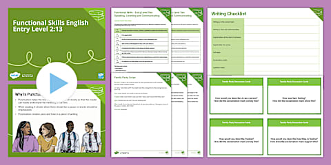 English Functional Skills: EL1.11a: Punctuate Simple Sentences With a ...