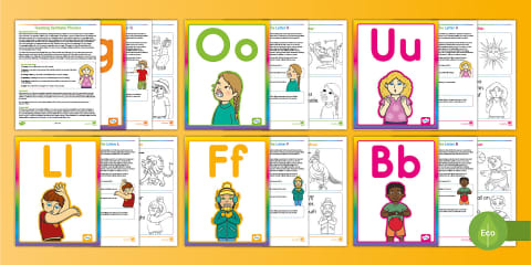 Phonics Canada: Letter Sound Sorts Complete Pack