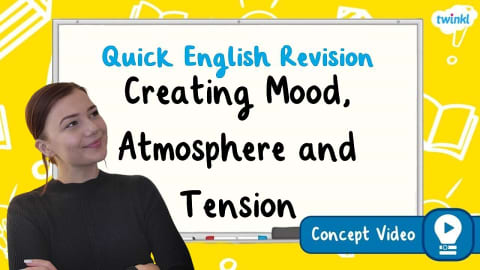 Creating Atmosphere Writing Worksheets