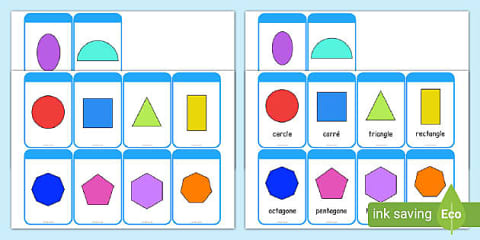 Identifying 2D Shapes Assessment