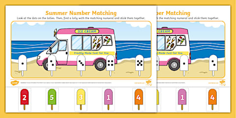 My Counting Worksheet (Summer)