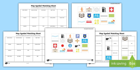 What Is A Map Legend Map Skills Activity Sheet