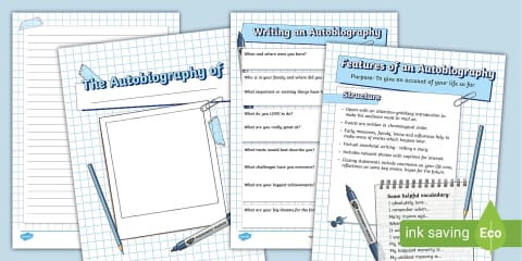 Autobiography Project Booklet