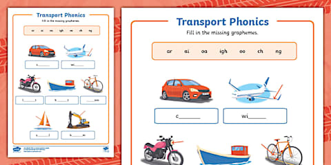 Phase 3 Phonics Sound Maze Worksheet