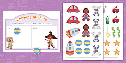 Sharing Sweets Worksheet