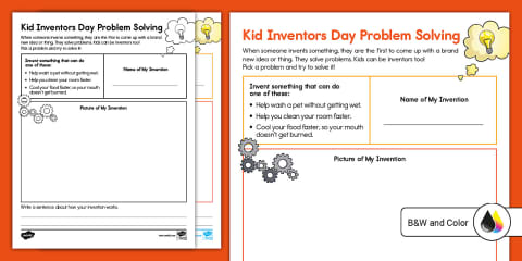 Early Childhood: Kid Inventors PowerPoint & Google Slides