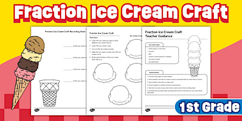 First Grade Fraction Bingo Game
