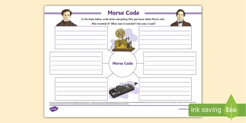 Morse Code Fact File Template