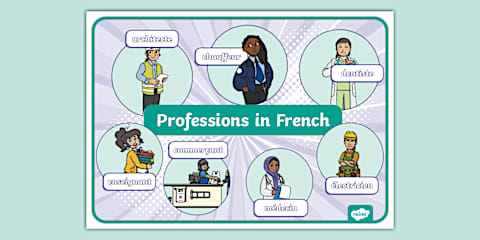 Mots mêlés interactifs : Professions