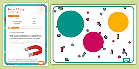 Childminder Full and Empty Concept EYFS Resource Pack - child minder ...
