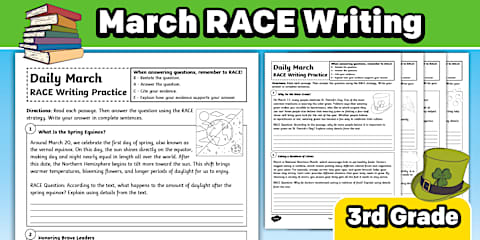 Third Grade Photosynthesis Reading Passage Comprehension Worksheet