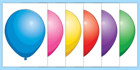 Birthday Balloons Display Pack