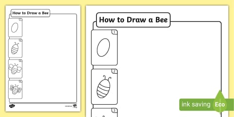 Editable Busy Bee Cutouts