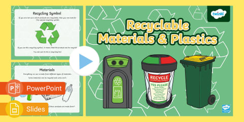 Recycling Sorting Interactive PowerPoint
