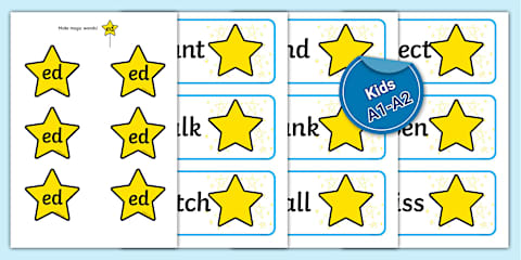 Roll and Read -ed Suffixes