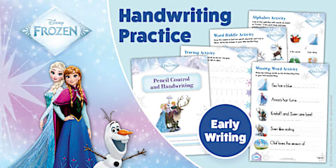 Frozen: Winter Activity Booklet for 1st-2nd Grade