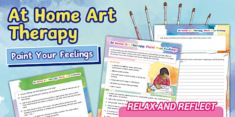 At Home Art As Therapy: Keep a Visual Diary