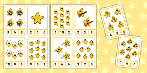 How to Catch a Star: Counting to 10 Activity