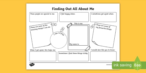 EYFS All About Me Information Form (Ages 0-2)