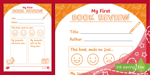 KS1 Reading Dog Book Review Templates