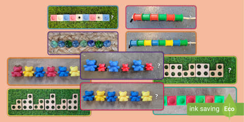 Simple Repeating Patterns Cards