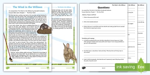 Year 6 Reading Comprehension Assessment Pack Digital Forms