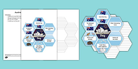Australia Day Activity Mat F-2