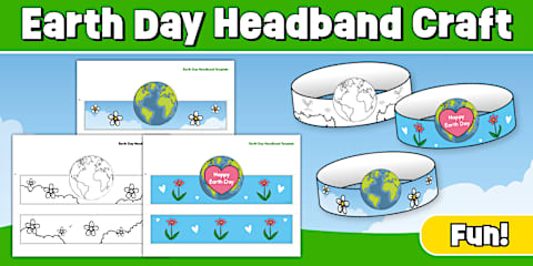 Birthday With Age Headband Craft