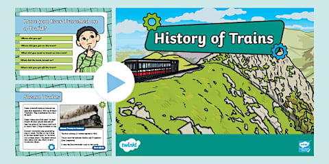 History of Railways Timeline - Twinkl - KS2