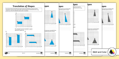 Transformations of 2D Shapes Activity