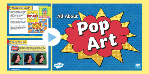 Pop Art - Andy Warhol - Creative Arts PowerPoint & Google Slides for ...
