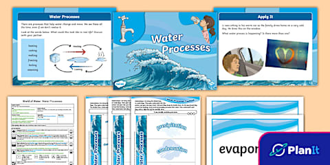 Year 4 Science World of Water Additional Resources - Twinkl