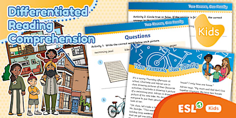 ESL 'What's Your Mother Language?' Reading Comprehension Worksheet ...
