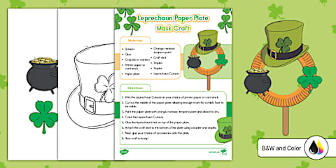 St. Patrick's Day Dot Marker Crafts