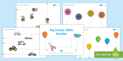 Snake Cutting Skills Activity Sheet
